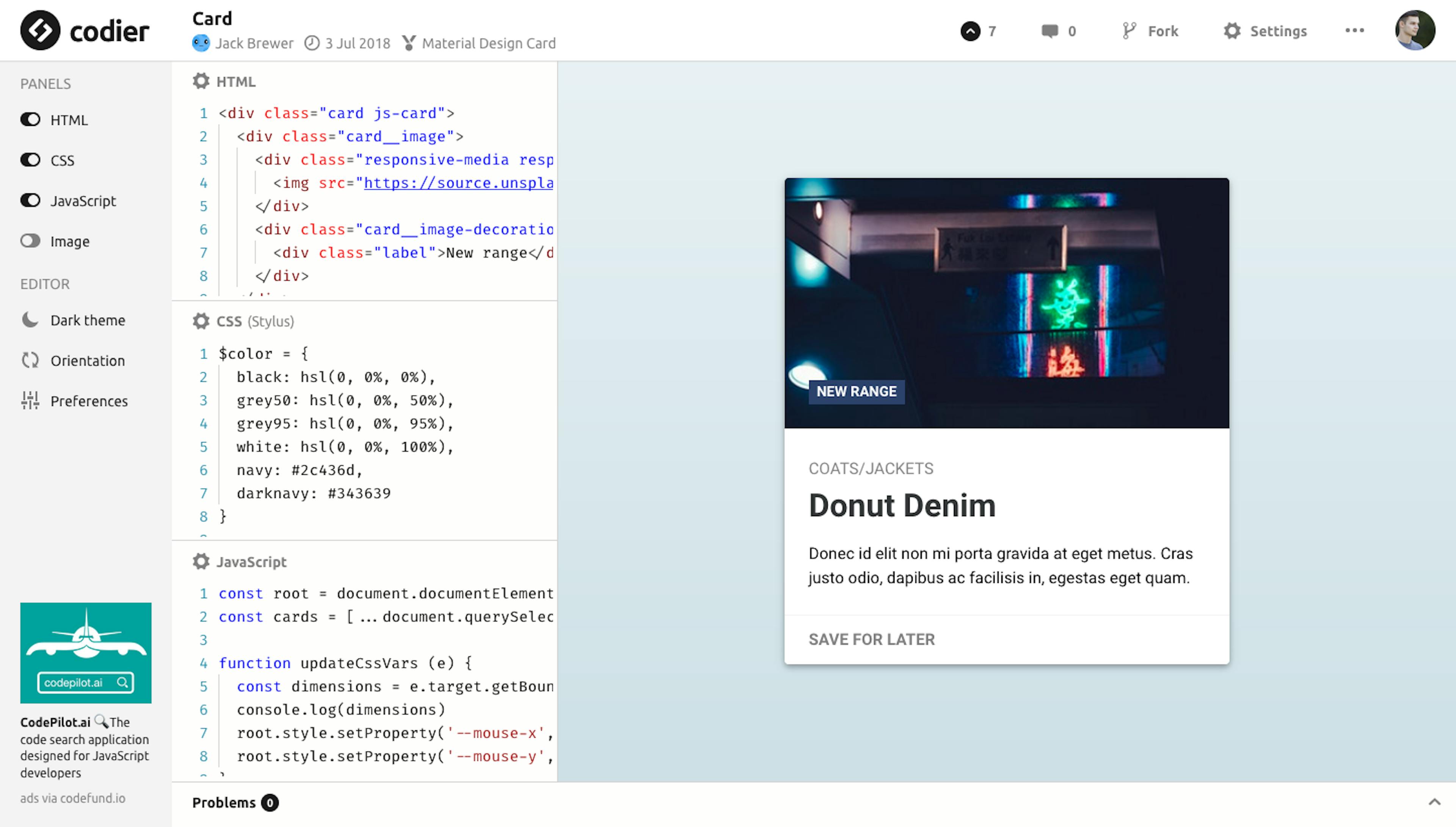 Introducing Codier — Front-end Coding Challenges and Creations | HackerNoon