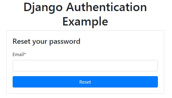 Django Authentication — Login, Logout and Password Change/Reset | HackerNoon