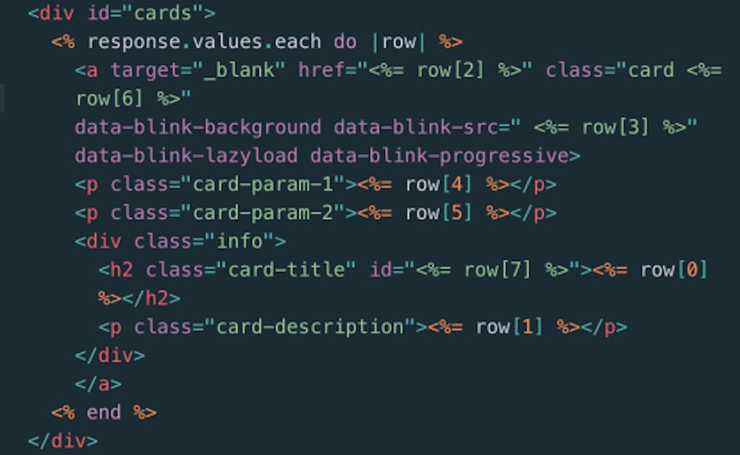 How to Build a Dynamic Website Using Google Sheets and Sinatra | HackerNoon