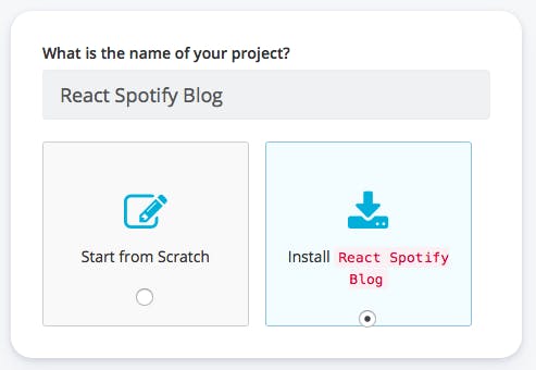 QuickStart a React Spotify Blog Using a Headless CMS | HackerNoon