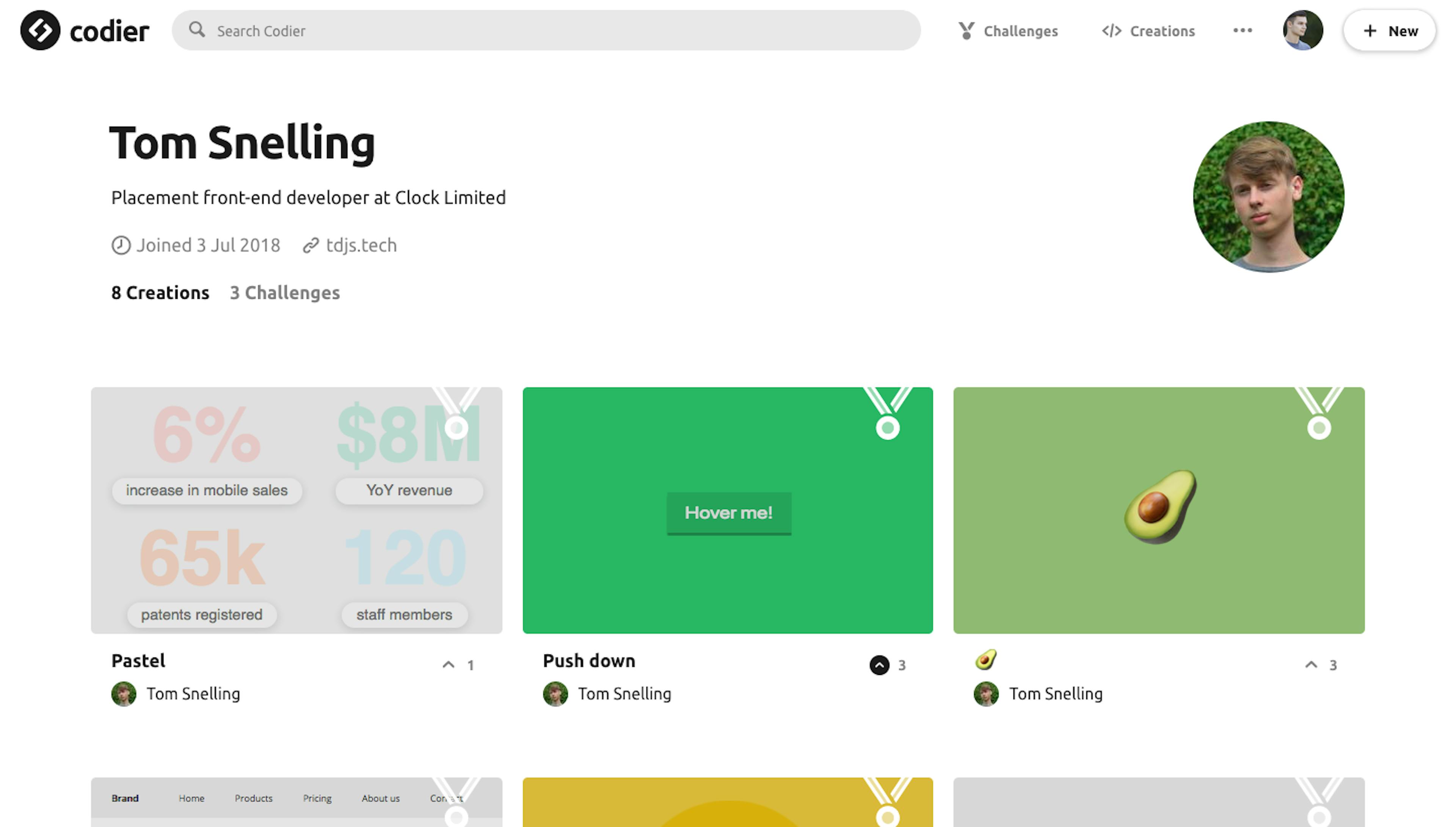 Introducing Codier — Front-end Coding Challenges and Creations | HackerNoon