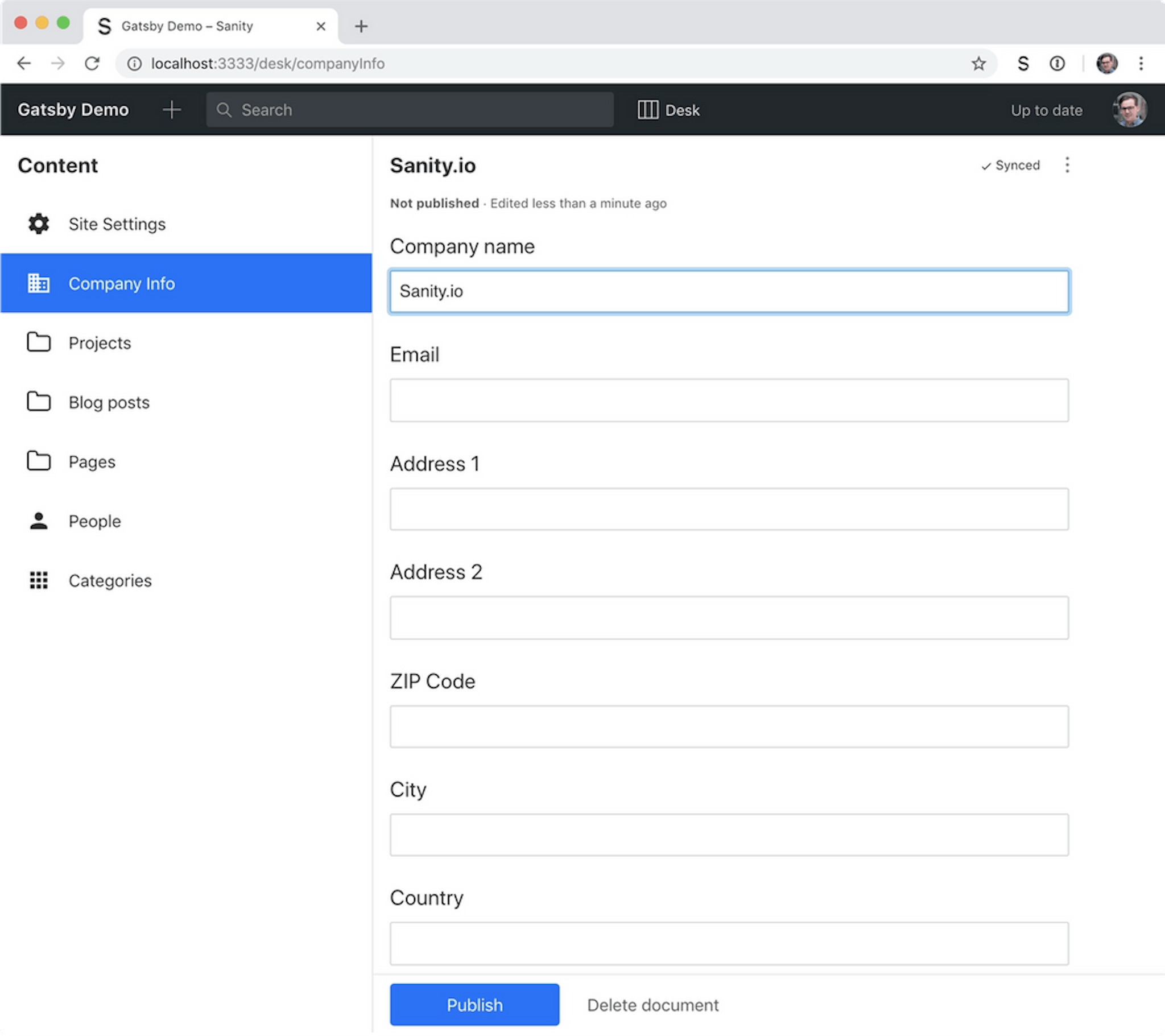 How To Quickly Set Up A Gatsbyjs Jamstack Website With A Headless Cms Hackernoon 