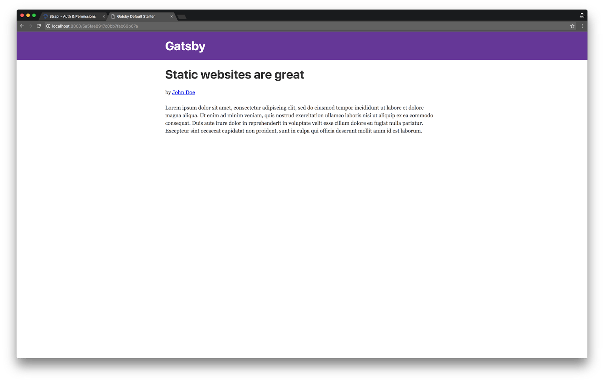 📝 Building a static blog using Gatsby and Strapi | HackerNoon