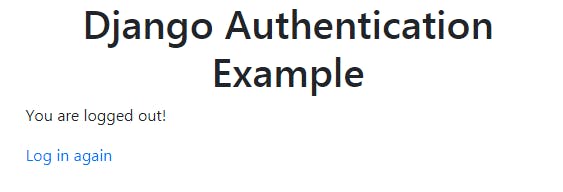 Django Authentication — Login, Logout and Password Change/Reset | HackerNoon