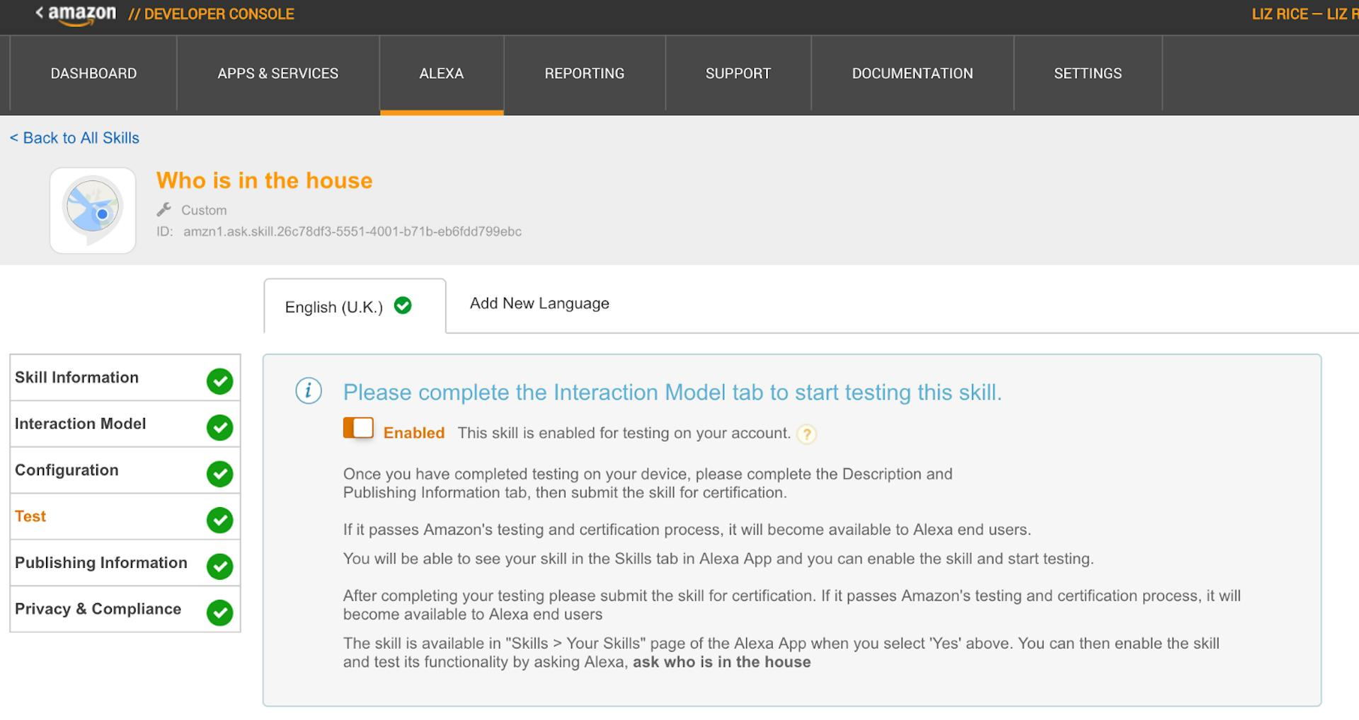 My first Alexa custom skill | HackerNoon