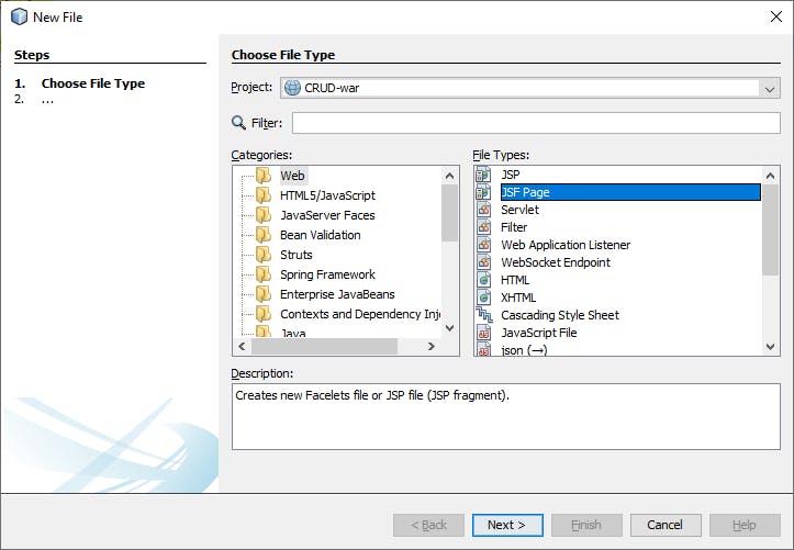 Creating A J2ee Crud App In 10 Steps With Jsf Primefaces Jpa Mysql Hackernoon 8807