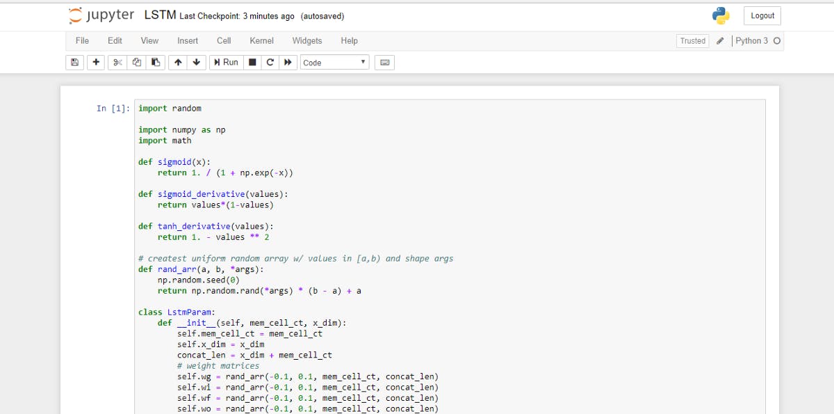 Understanding architecture of LSTM cell from scratch with code. | HackerNoon