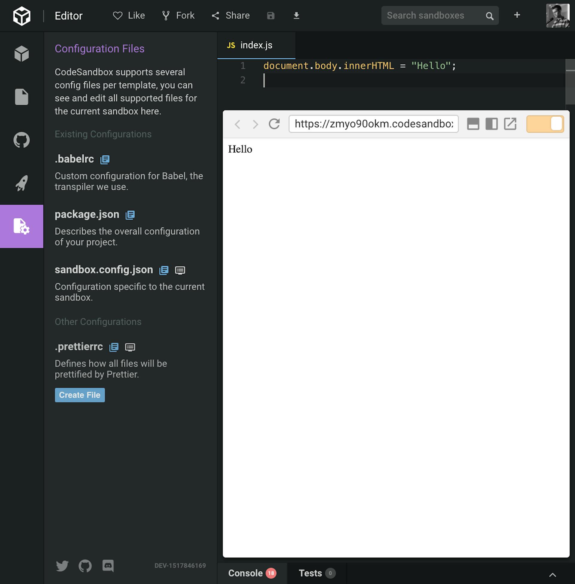 Announcing CodeSandbox 2.5 | HackerNoon