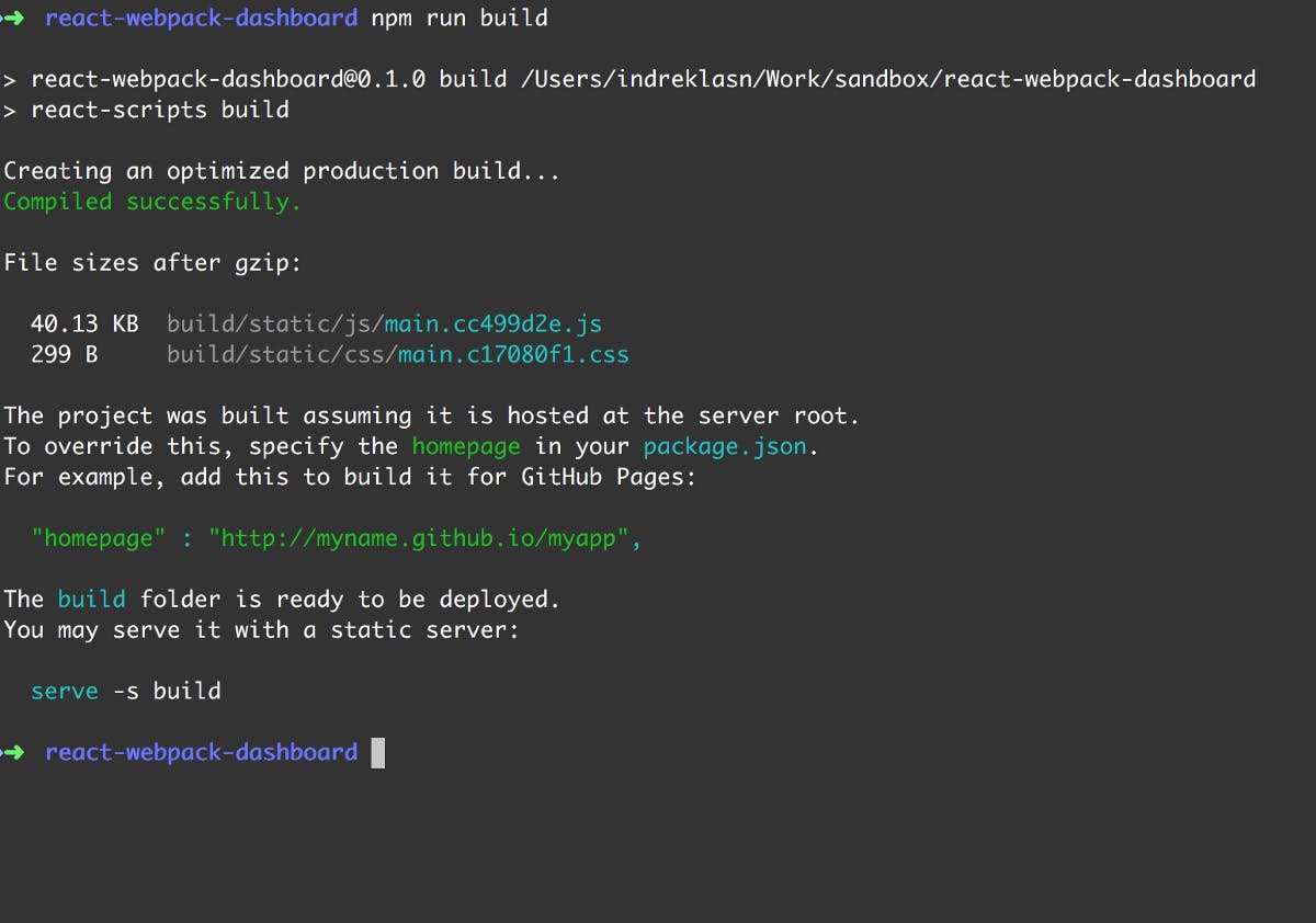 Next Level Webpack Dashboard | HackerNoon