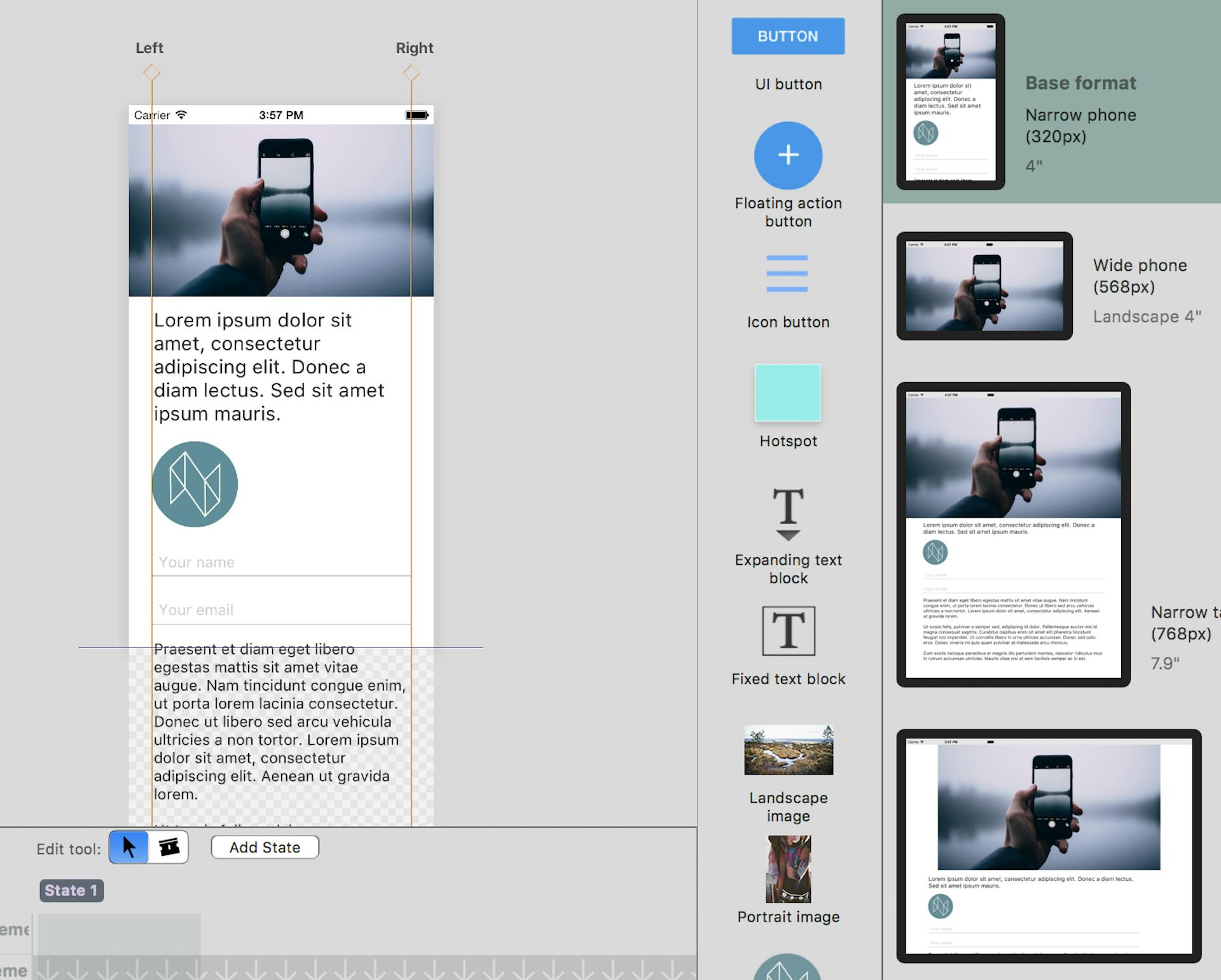 Designing responsive web layouts in React Studio | HackerNoon