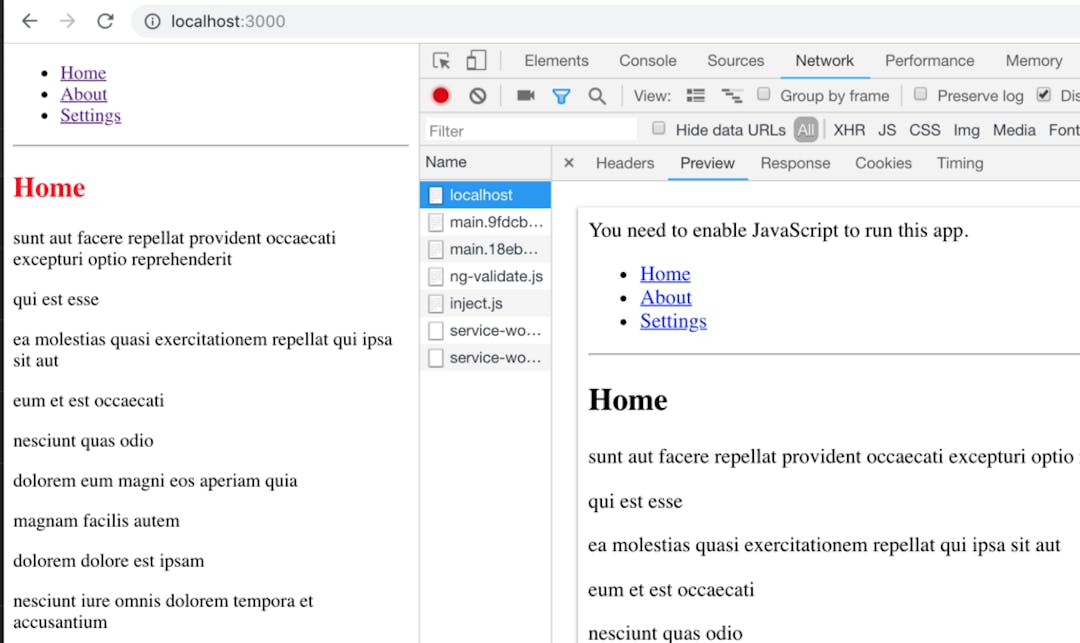A Comparison Of Server Side Rendering In React And Angular Applications Hackernoon