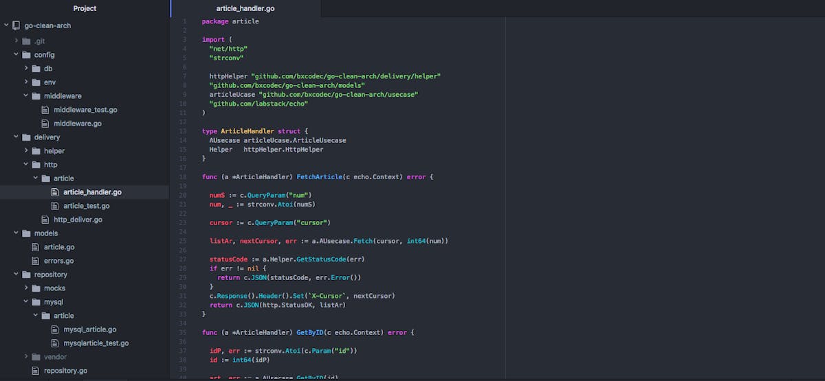 Trying Clean Architecture On Golang Hackernoon 