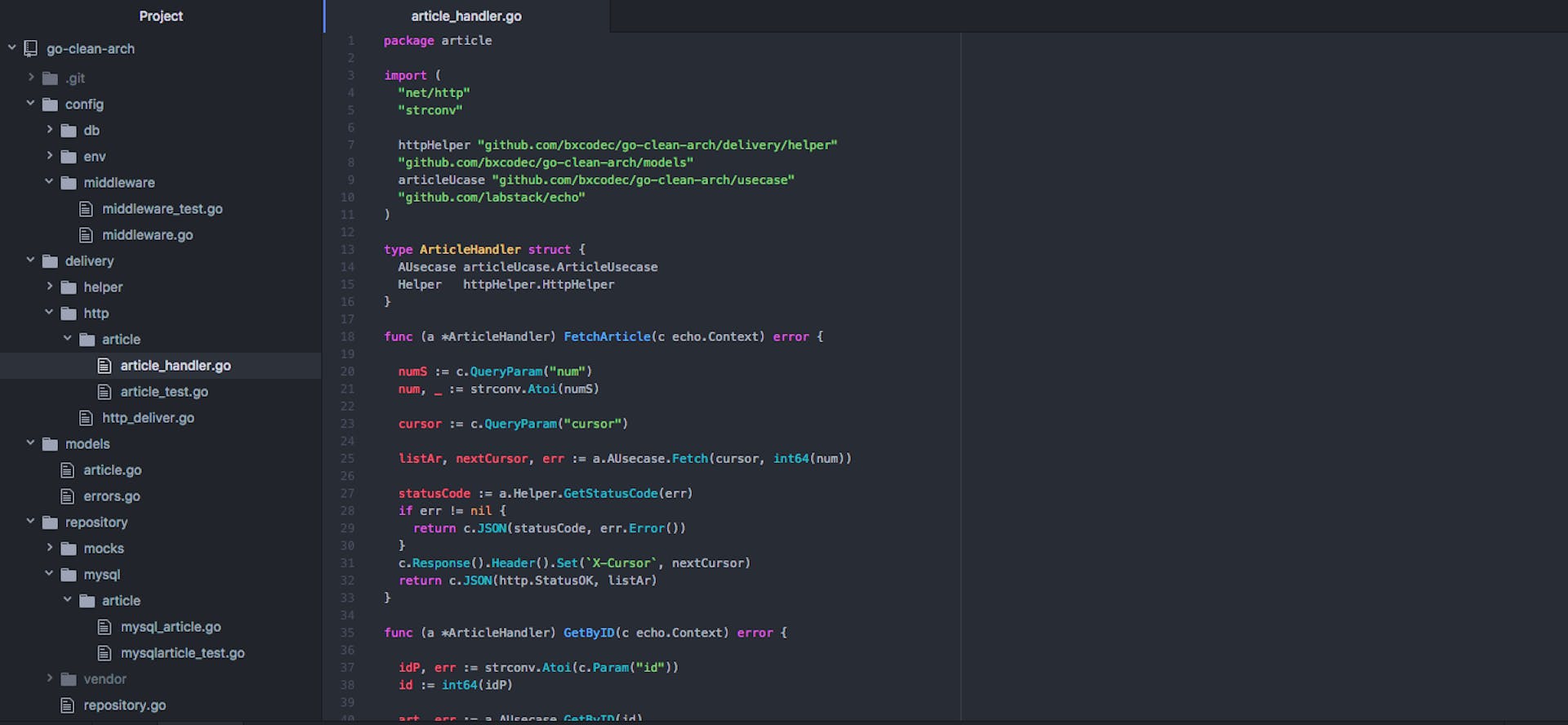 Trying Clean Architecture on Golang | HackerNoon