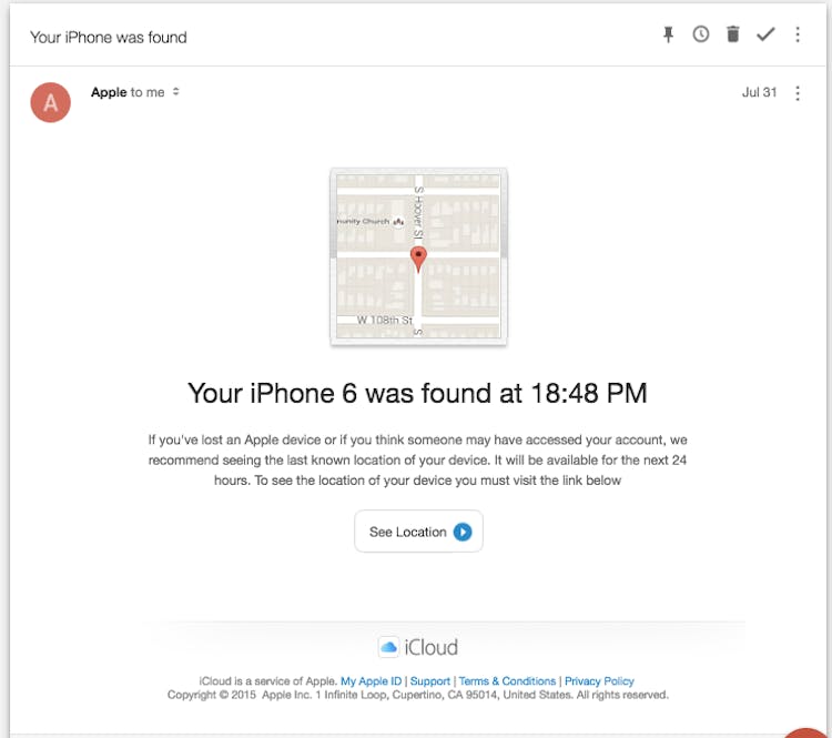 This is what Apple should tell you when you lose your iPhone | HackerNoon