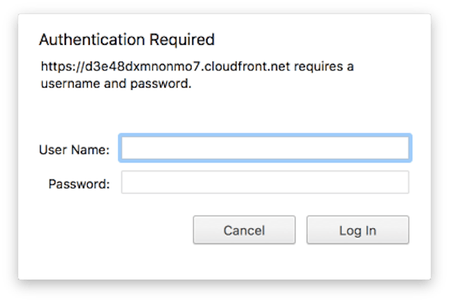 Serverless: password protecting a static website in an AWS S3 bucket | HackerNoon
