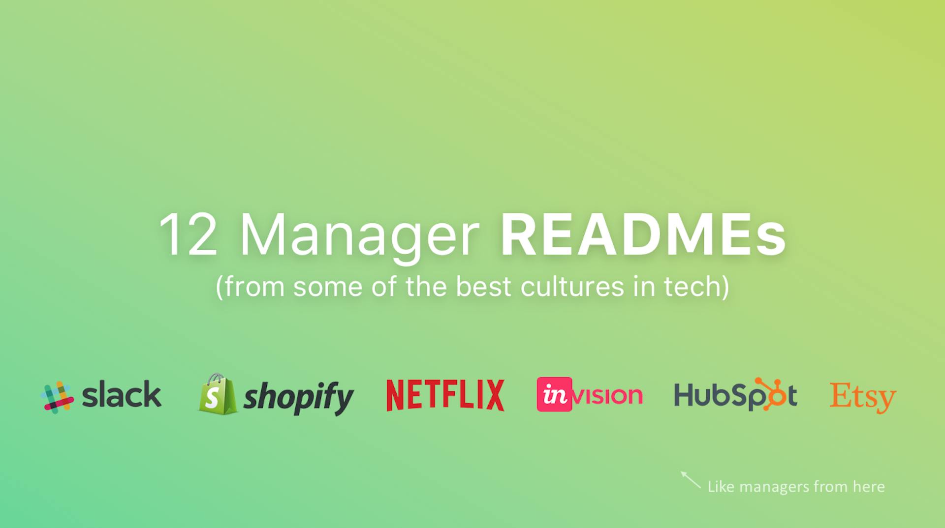 12 “Manager READMEs” from Silicon Valley’s Top Tech Companies | HackerNoon