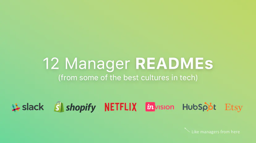 12 “Manager READMEs” from Silicon Valley’s Top Tech Companies | HackerNoon