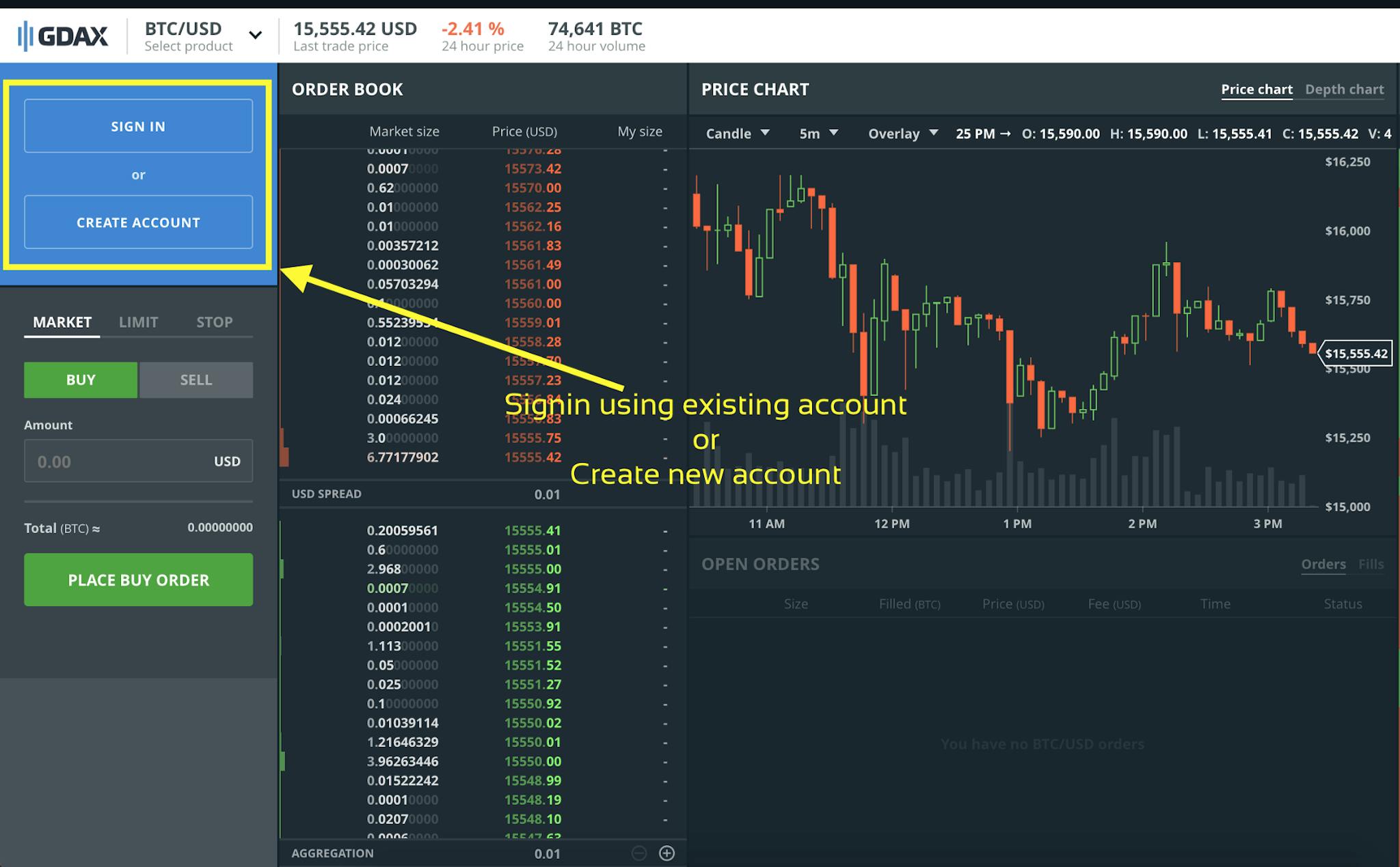 Beginners guide to GDAX, a Coinbase’s Exchange to trade BTC, ETH and ...
