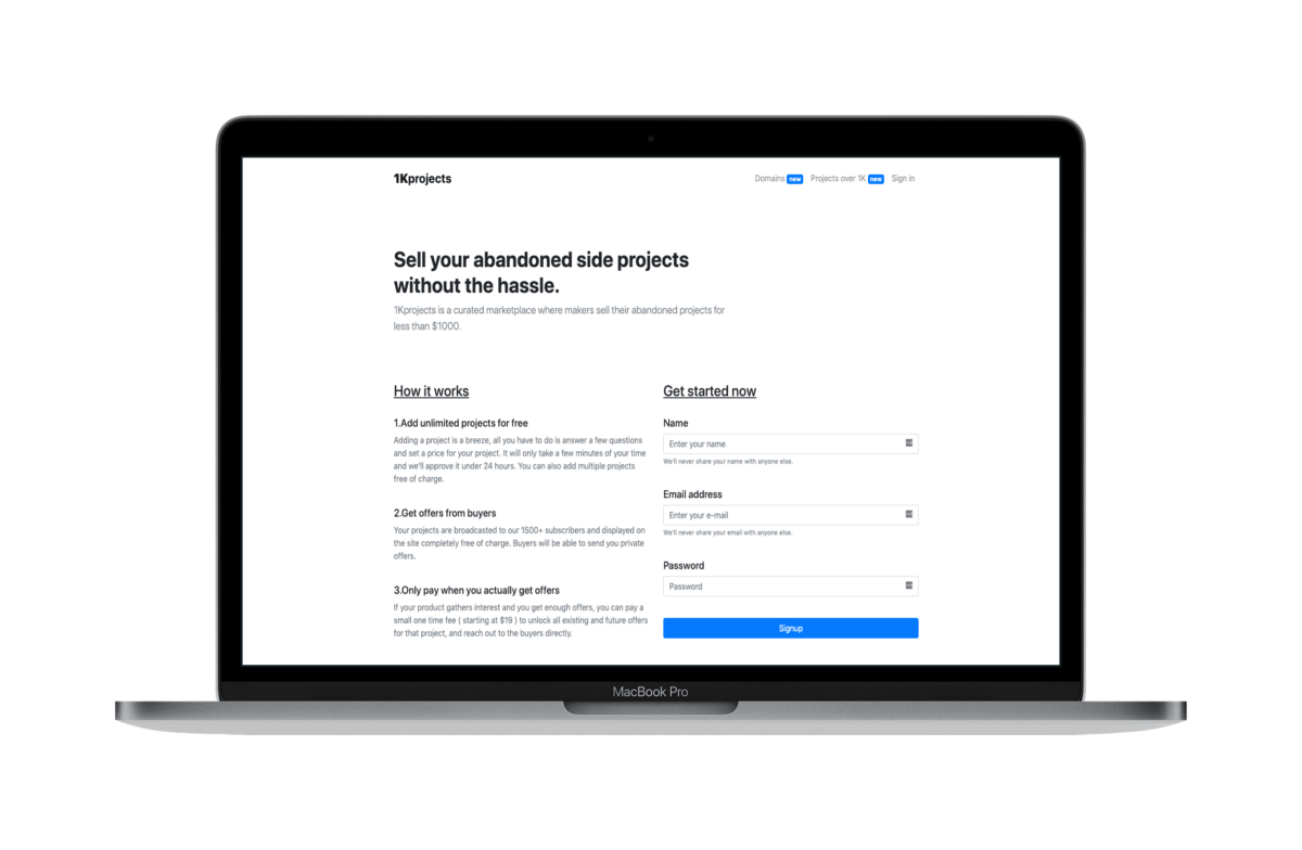 Top 6 marketplaces to Buy and Sell Side Projects | HackerNoon