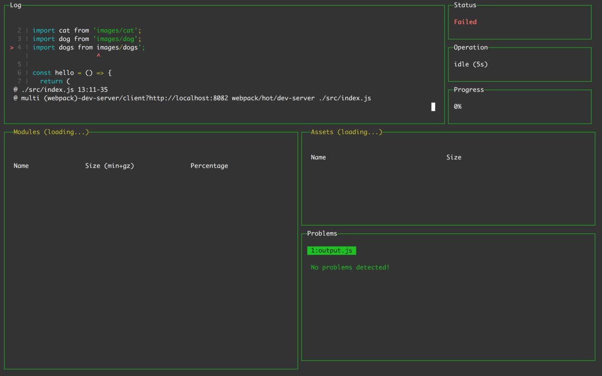 Next Level Webpack Dashboard | HackerNoon