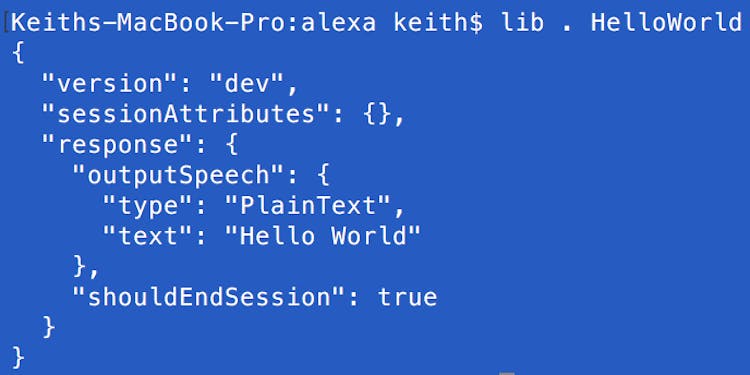 Build An Alexa Skill In 7 Minutes Flat With Nodejs And Stdlib Hackernoon