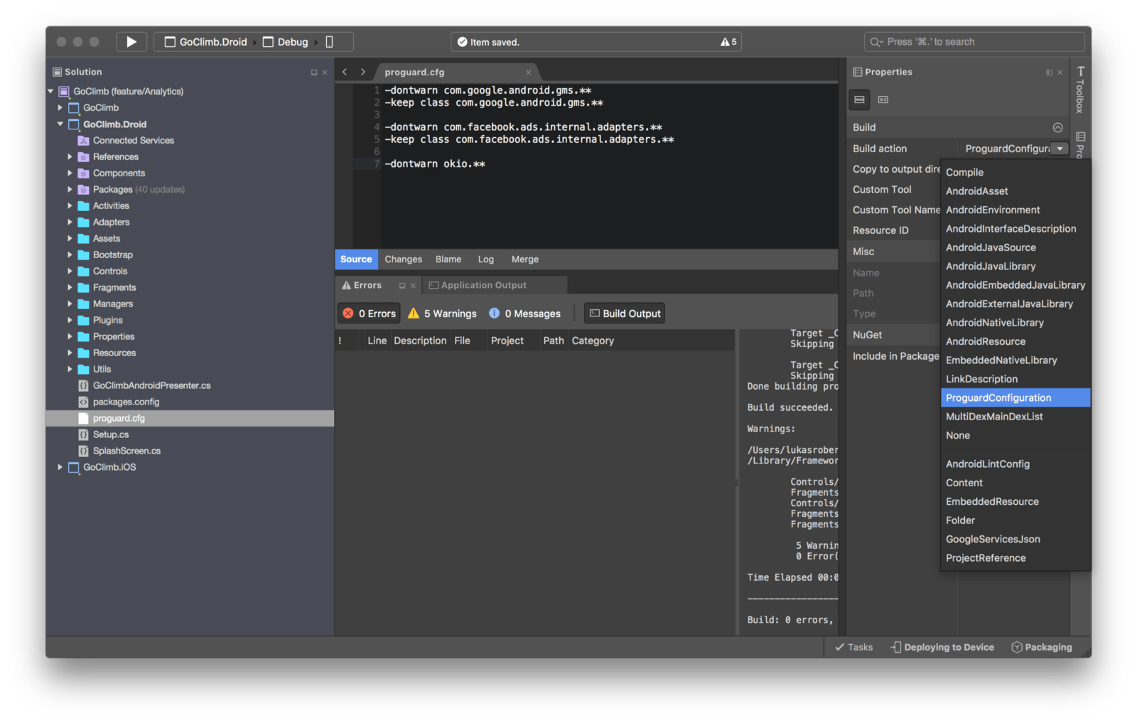 Configuring Proguard And Xamarin Android Hackernoon