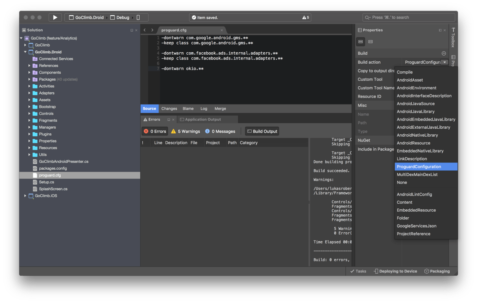 Configuring Proguard And Xamarin Android Hackernoon 