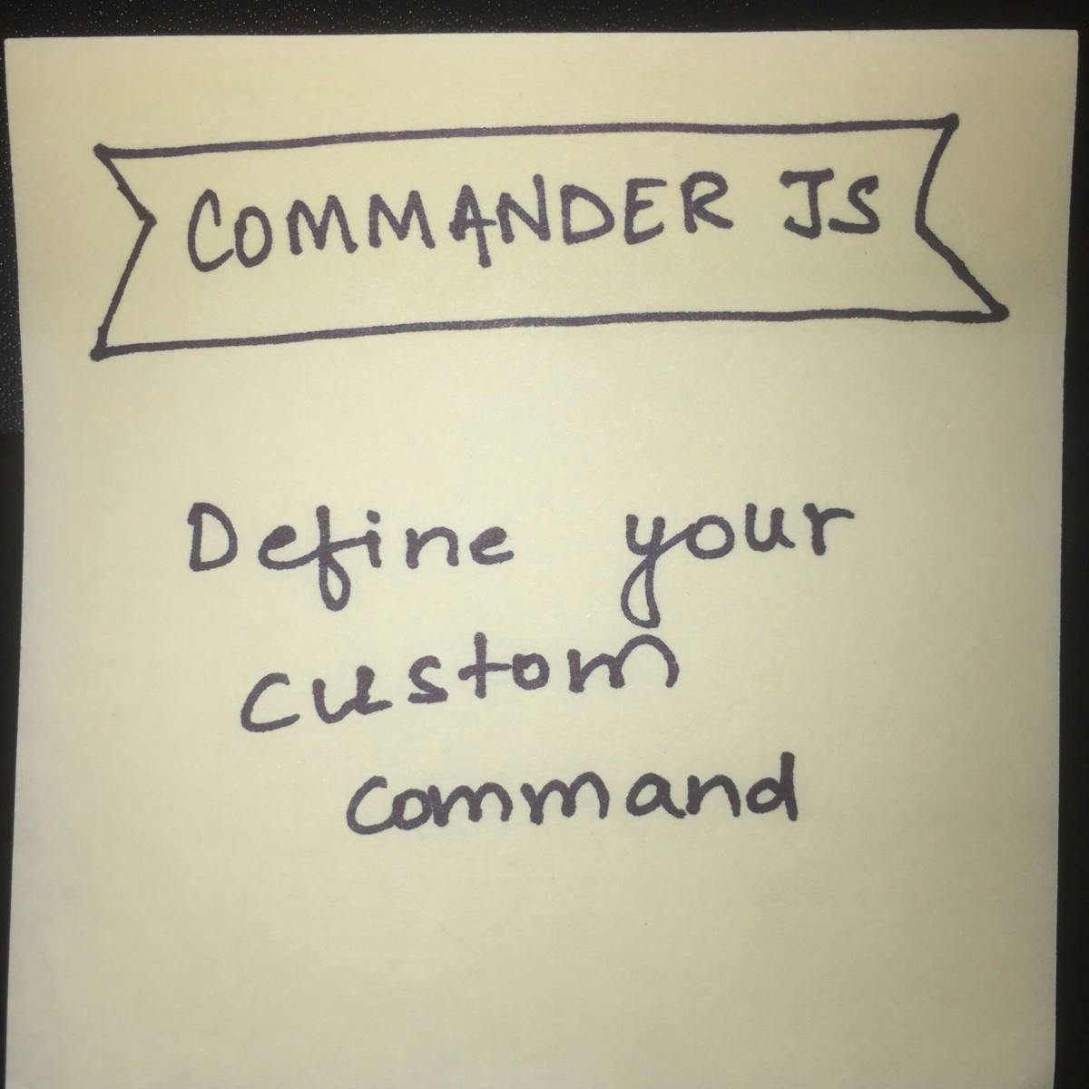 Learn To Create Custom Cli Tool With Node And 5 Sticky Notes Hackernoon 8737