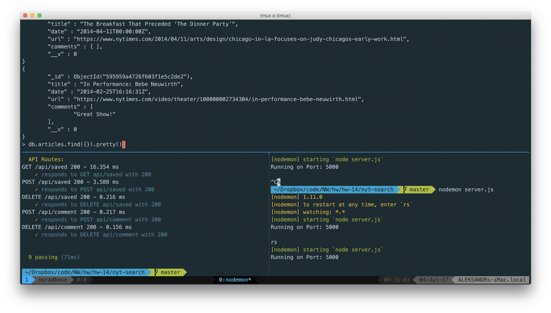 A Gentle Introduction to tmux | HackerNoon