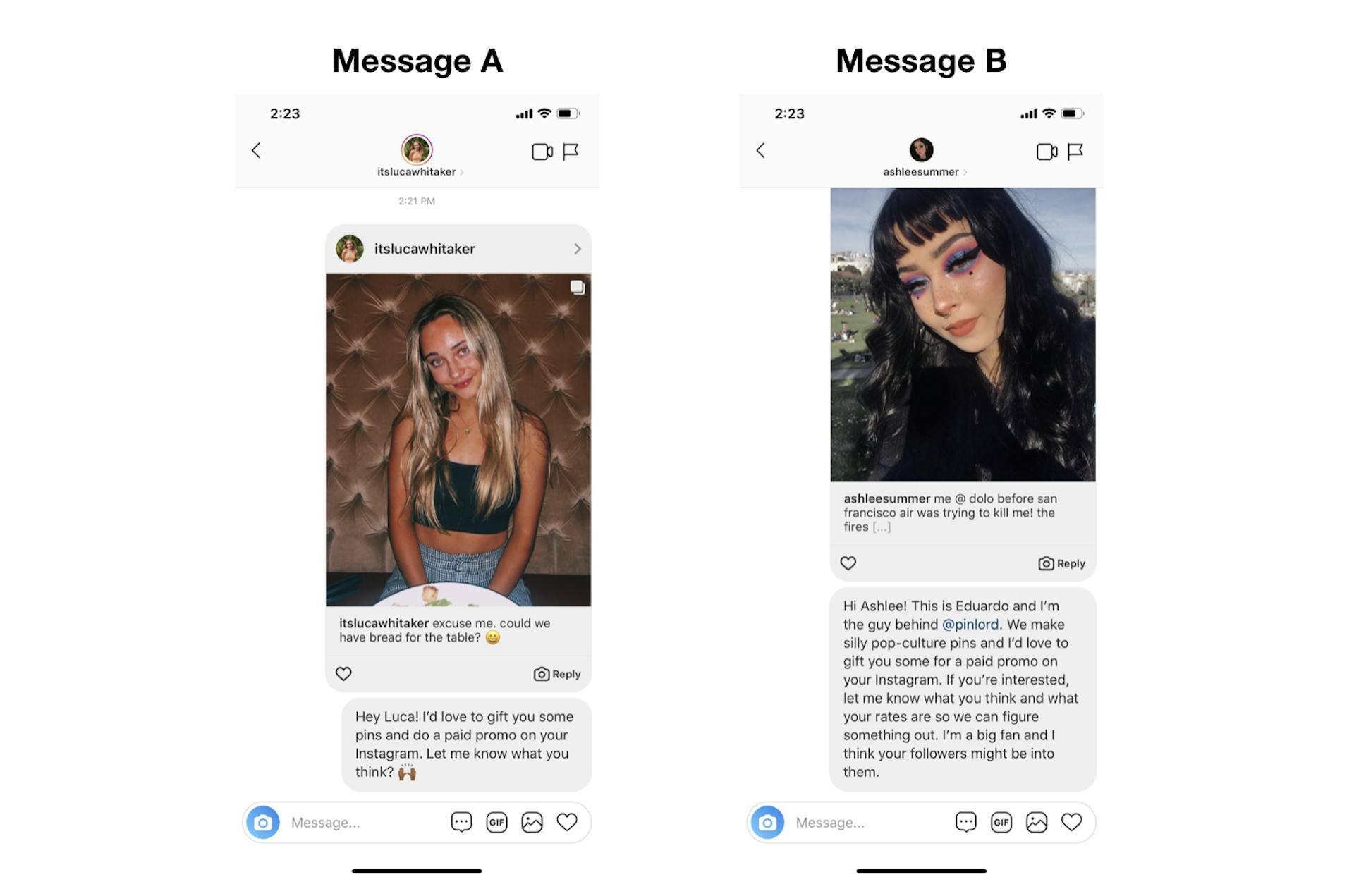 How To Reach Out To Instagram Influencers To Maximize Response Rates ...