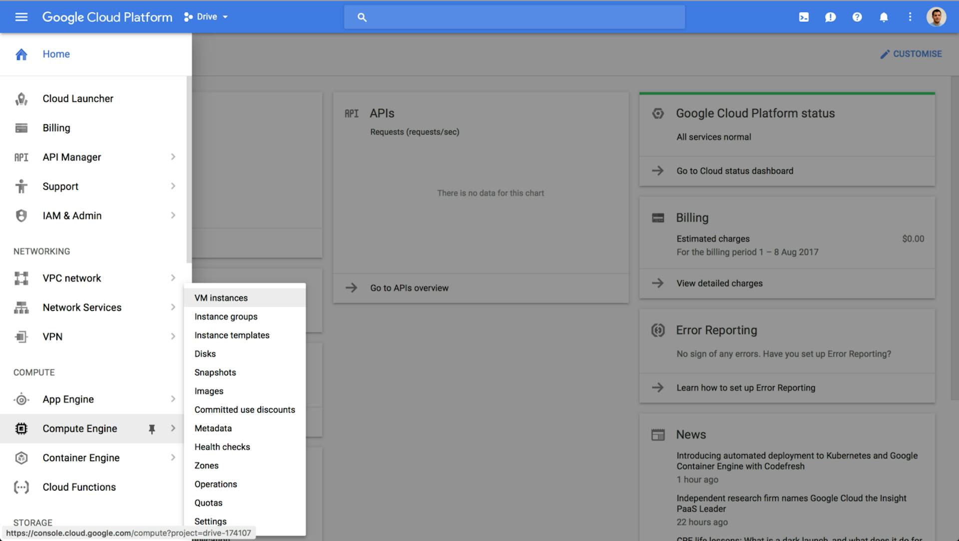 Launch a GPU-backed Google Compute Engine instance and setup Tensorflow, Keras and Jupyter ...