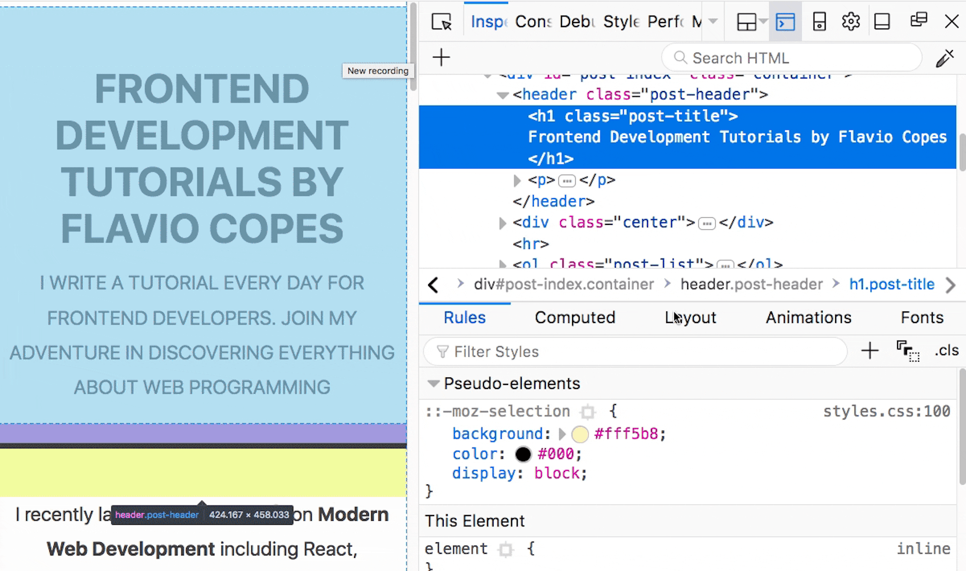 10 Firefox Dev Tools things that you might not know yet | HackerNoon