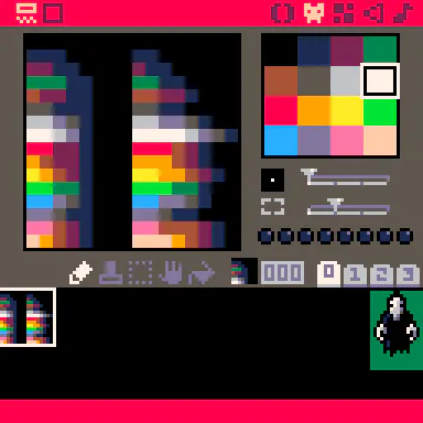PICO-8 lighting, part 1: thin dark line | HackerNoon