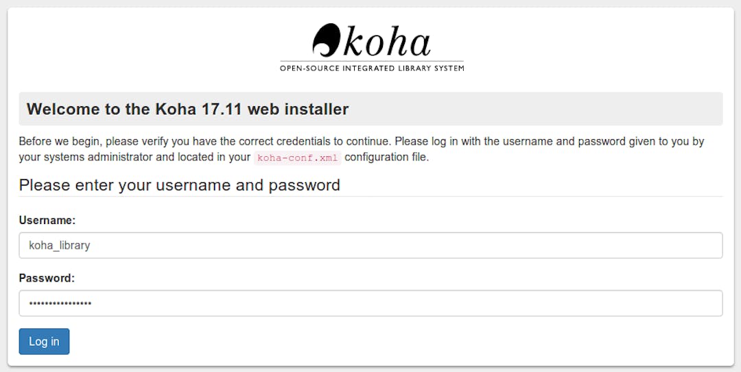 Part 1: Installation — How To Install And Set Up Koha For Schools ...