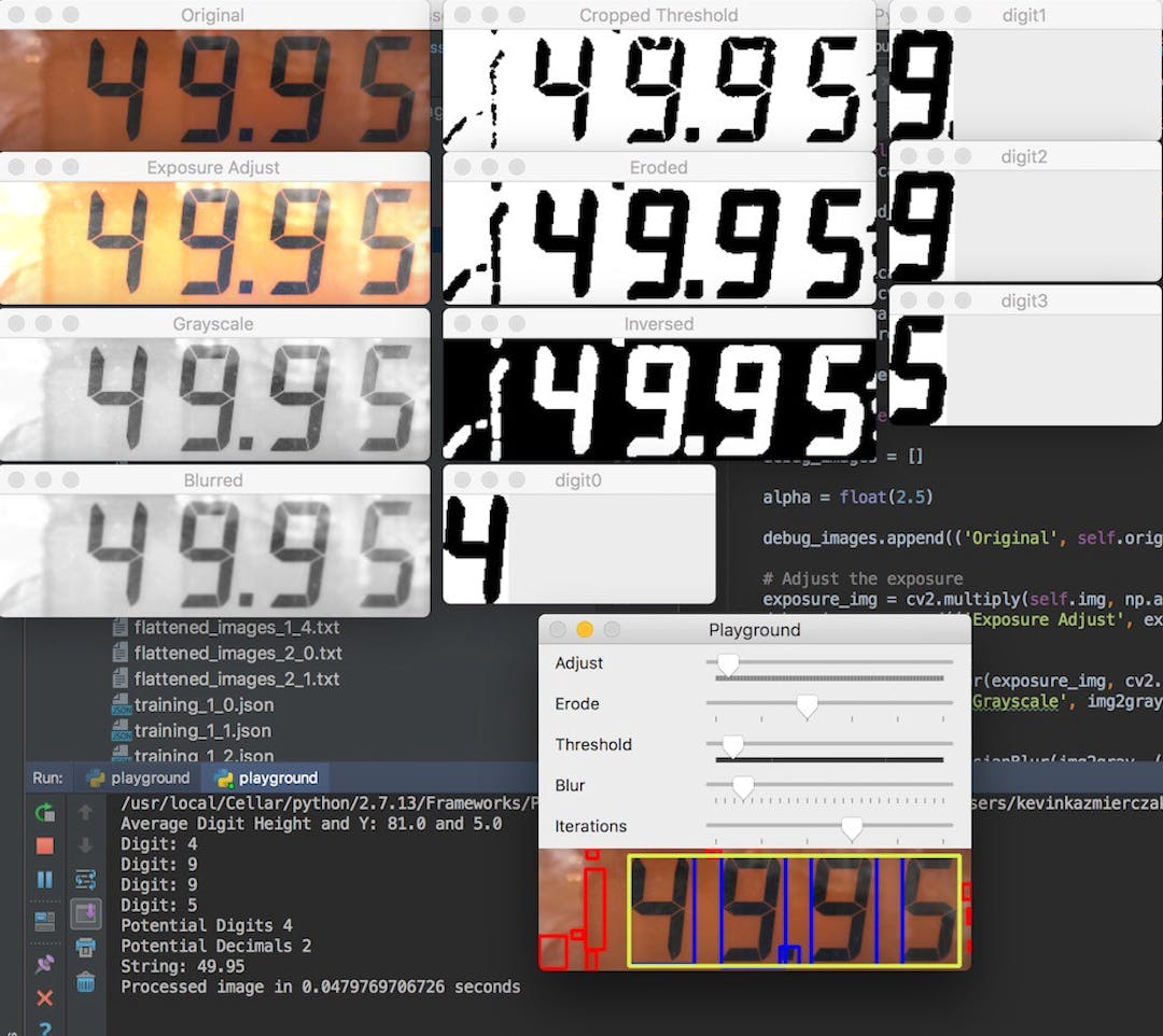 Building a Gas Pump Scanner with OpenCV/Python/iOS | HackerNoon
