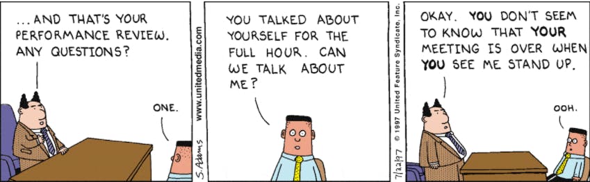 Performance Review Dilbert