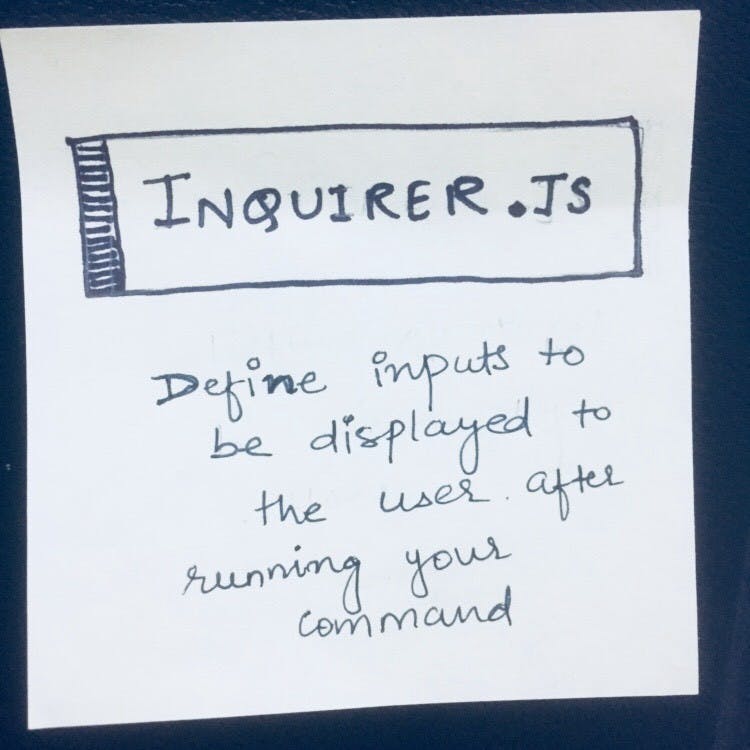 Learn To Create Custom Cli Tool With Node And 5 Sticky Notes Hackernoon 6968