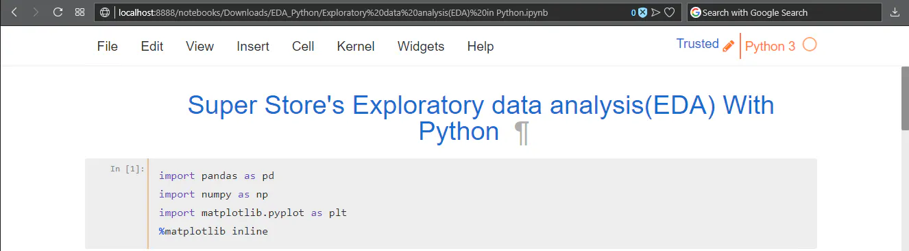 Exploratory Data Analysis In Python Using Pandas Matplotlib And Numpy