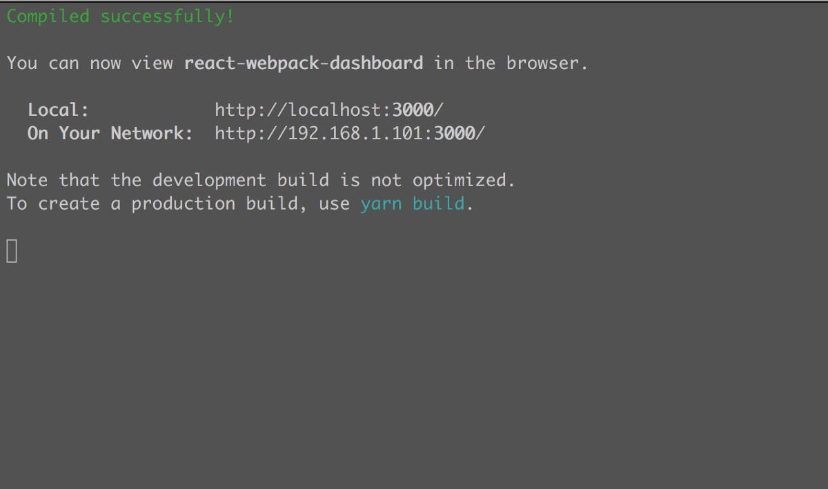 Next Level Webpack Dashboard | HackerNoon