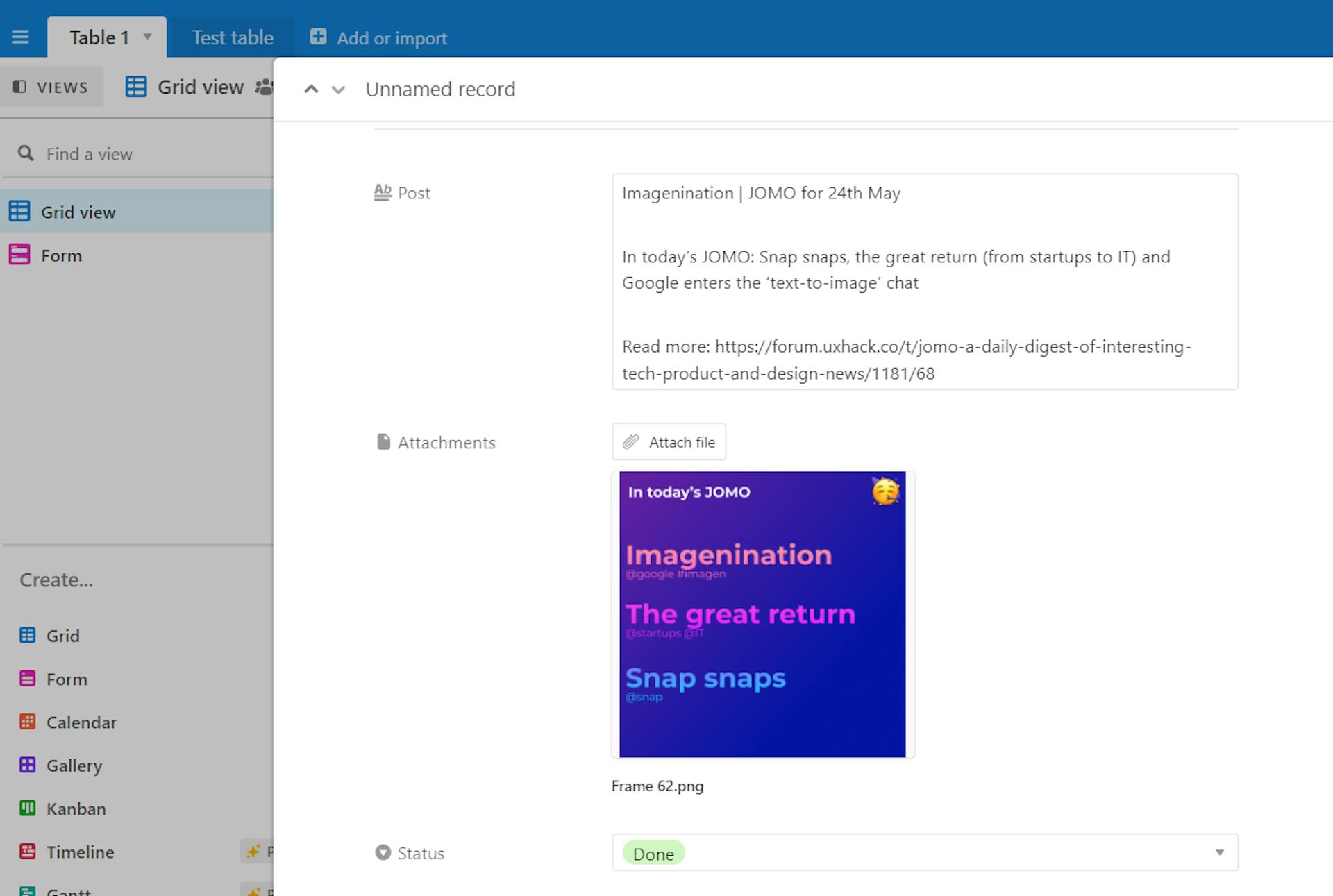 How We Built a Social Media Publishing Tool Using Airtable + Make (formerly Integromat) | HackerNoon