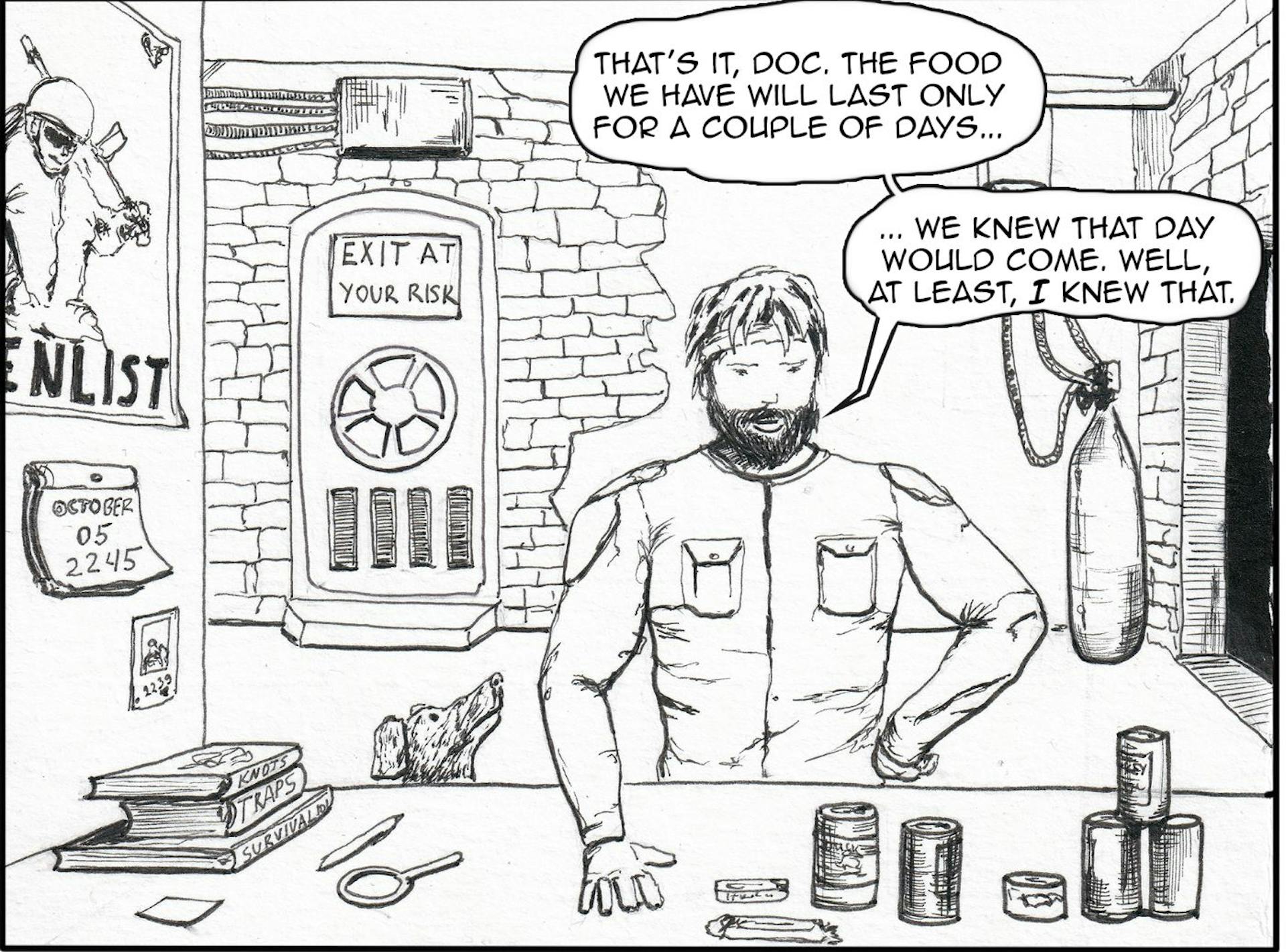 The Dog's Tale: A Short Post-Apocalyptic Comic | HackerNoon