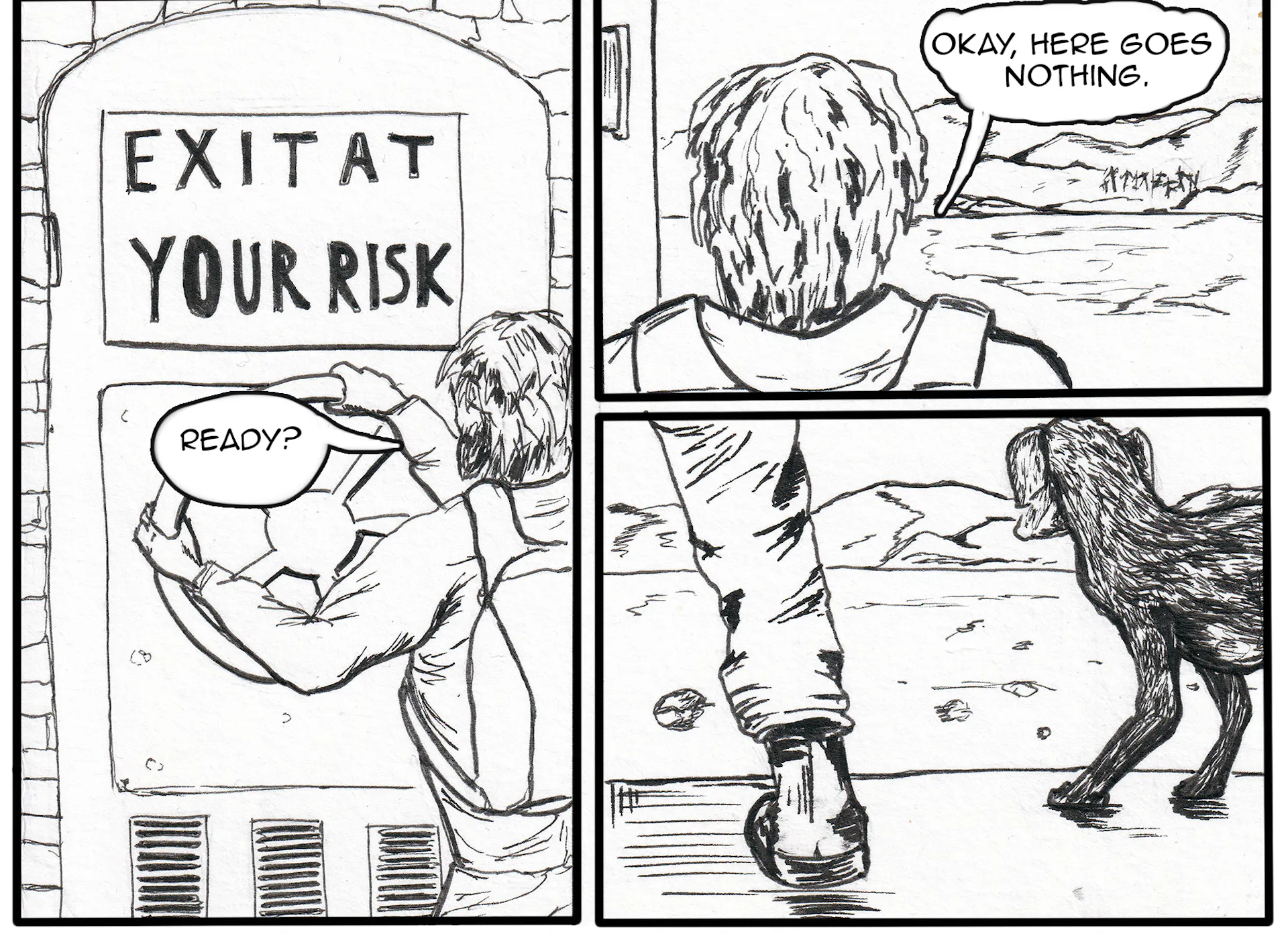 The Dog's Tale: A Short Post-Apocalyptic Comic | HackerNoon