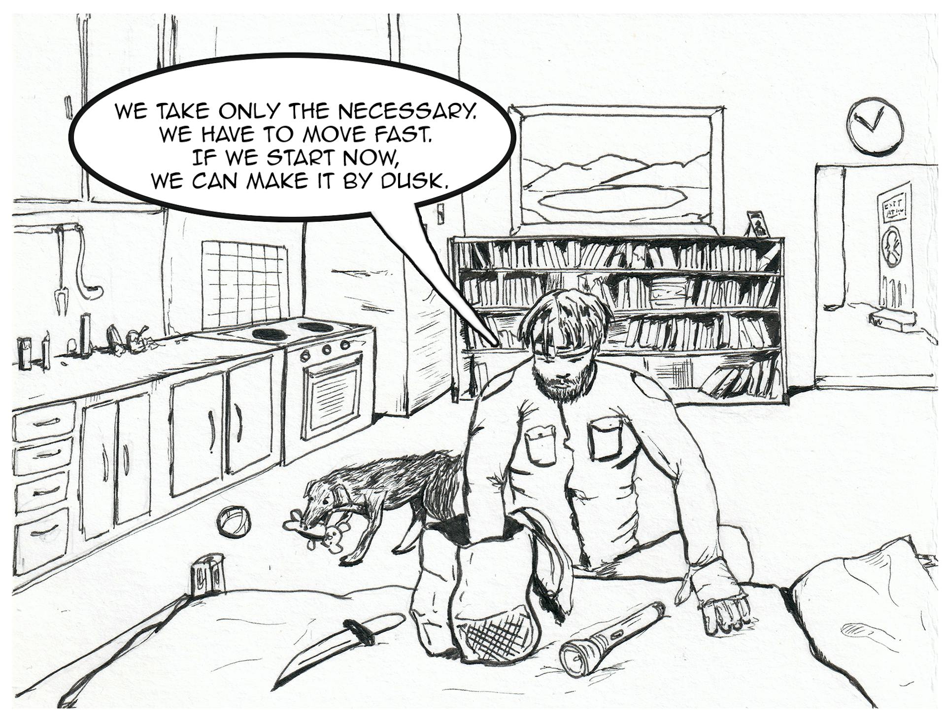 The Dog's Tale: A Short Post-Apocalyptic Comic | HackerNoon