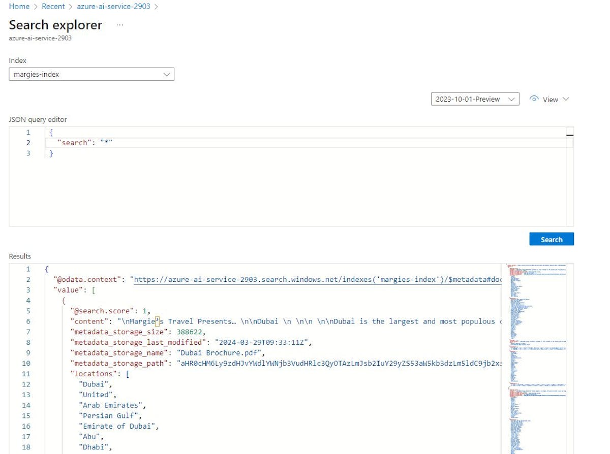 Taking the Azure Open AI Challenge - Day 4: How to Set Up the Azure AI Search Service | HackerNoon