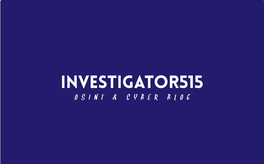 Investigator515 - An Introduction | HackerNoon