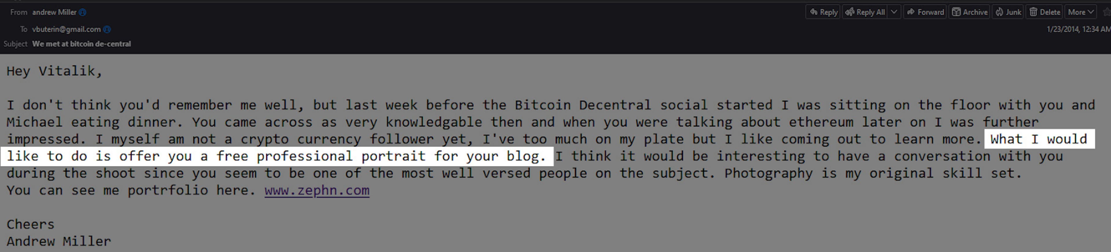 A Visionary's Journey: Unveiling Vitalik Buterin's Iconic Portrait | HackerNoon