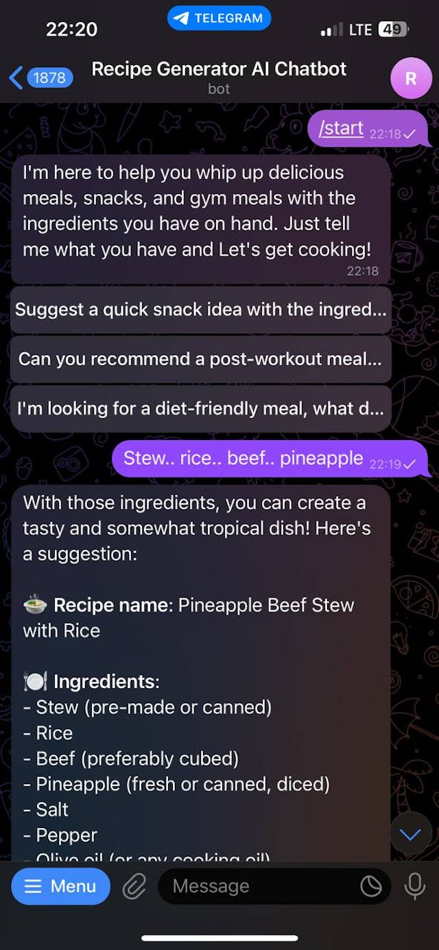 How to Build a Recipe Generator AI Chatbot With Coze | HackerNoon