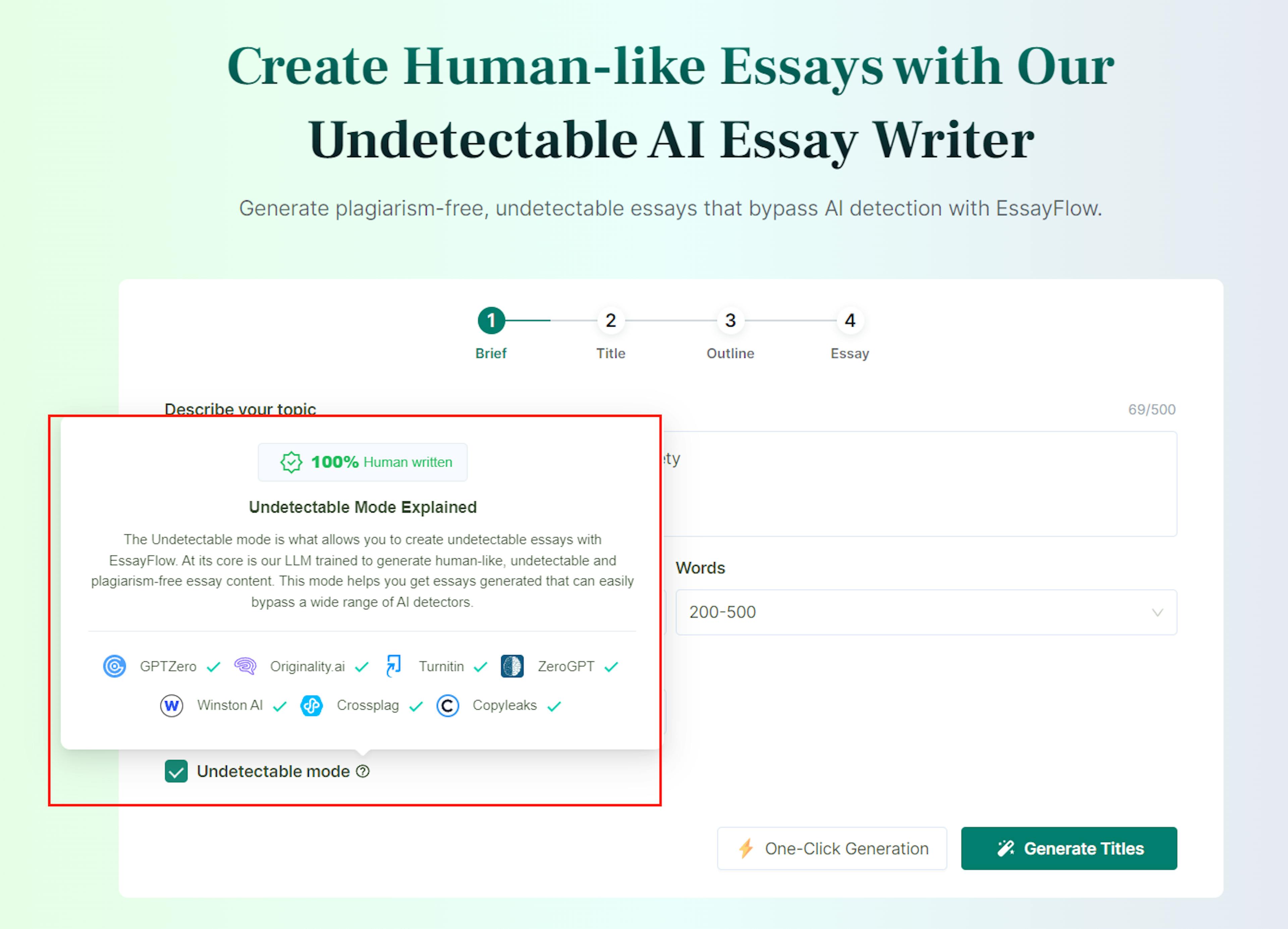 EssayFlow Review: Setting the Standard for Undetectable AI Essay ...