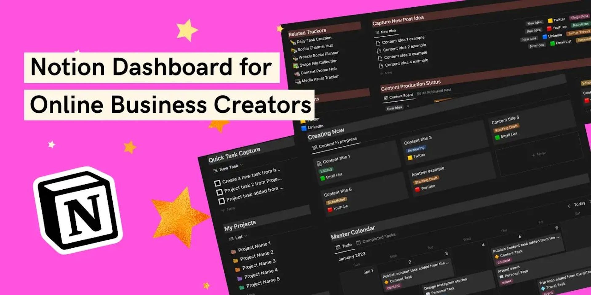 How I Use Notion to Run Online Businesses as a Creator And Founder ...